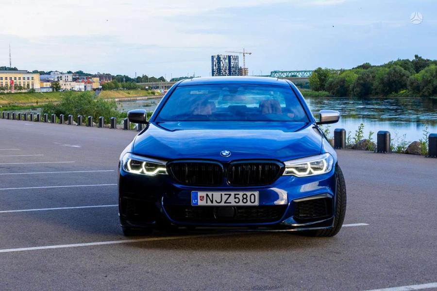 Синий БМВ M550 2018 в Каунас, объемом двигателя 0.00 л и пробегом 105 тыс. км за 27000 €, фото 30 на AUTOMOTO.COM.LV