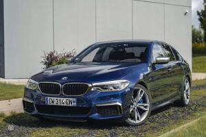 Синий БМВ M550 2018 в Таураге, объемом двигателя 2.99 л и пробегом 178 тыс. км за 25900 €, фото 11 на AUTOMOTO.COM.LV