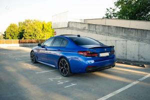Zils BMW M550 2021 Kauņa, ar dzinēja tilpumu 4.40 L un nobraukumu 98 tūkst. km par 45000 €, foto 6 vietnē AUTOMOTO.COM.LV