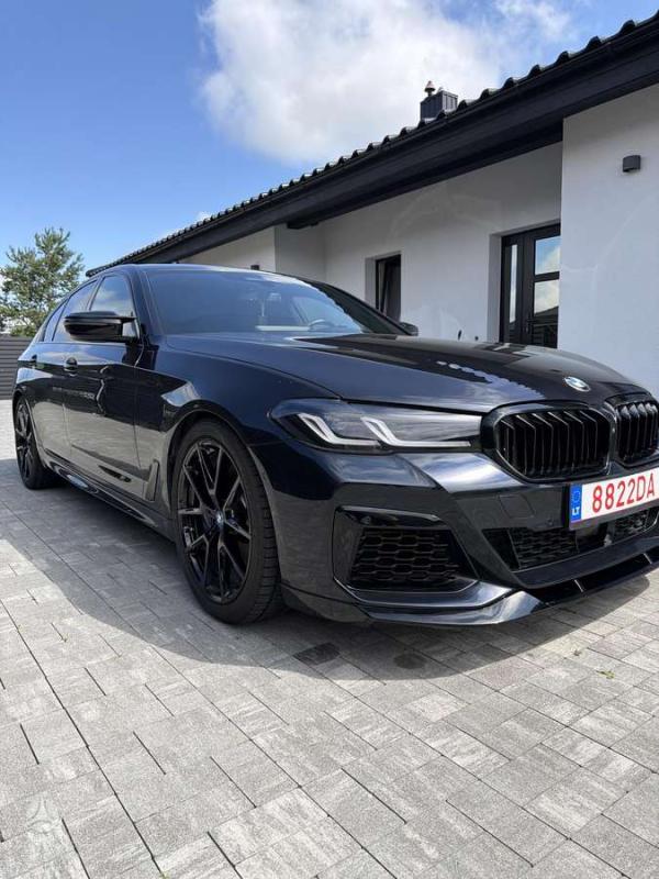 Zils BMW M550 2021 Klaipėda, ar dzinēja tilpumu 4.40 L un nobraukumu 106 tūkst. km par 38000 €, foto 3 vietnē AUTOMOTO.COM.LV