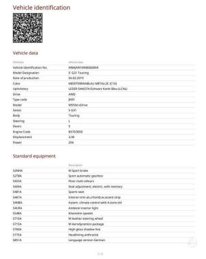 Синий БМВ M550 2019 в Шяуляй, объемом двигателя 2.99 л и пробегом 186 тыс. км за 32400 €, фото 38 на AUTOMOTO.COM.LV