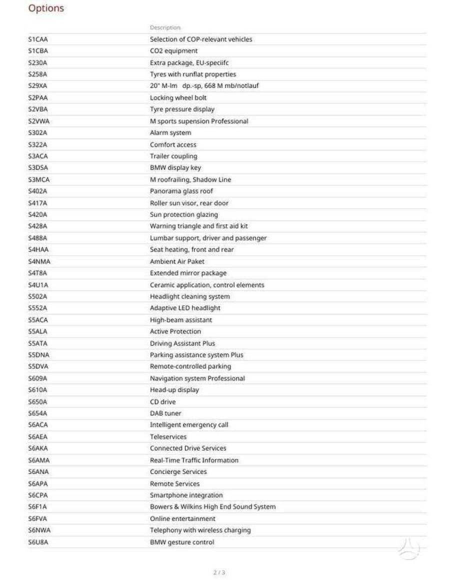 Синий БМВ M550 2019 в Шяуляй, объемом двигателя 2.99 л и пробегом 186 тыс. км за 32400 €, фото 39 на AUTOMOTO.COM.LV