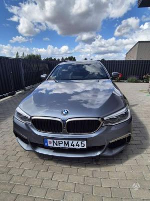 Серый БМВ M550 2017 в Кайшядорис, объемом двигателя 4.40 л и пробегом 156 тыс. км за 26000 €, фото 10 на AUTOMOTO.COM.LV