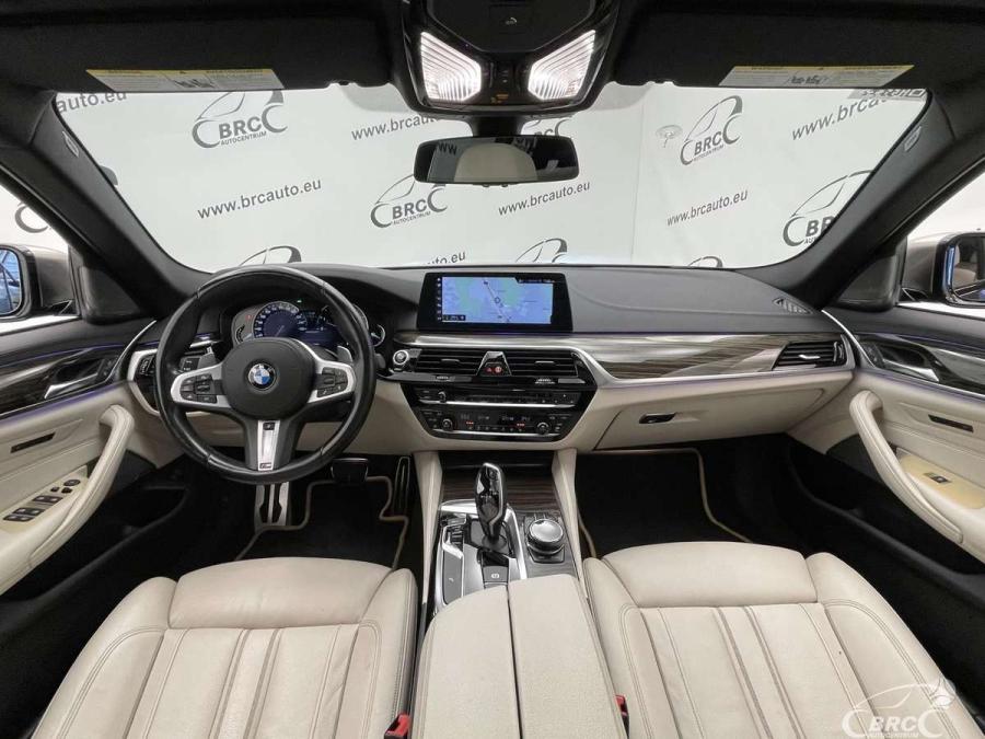 Pelēks BMW M550 2018 Viļņa, ar dzinēja tilpumu 4.40 L un nobraukumu 63 tūkst. km par 29900 €, foto 5 vietnē AUTOMOTO.COM.LV