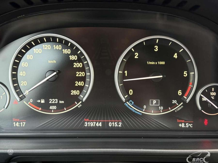 Grey BMW M550 2013 in Klaipeda, with an engine capacity of 2.99 L and mileage of 320 thousand km for 9900 €, photo 26 on AUTOMOTO.COM.LV
