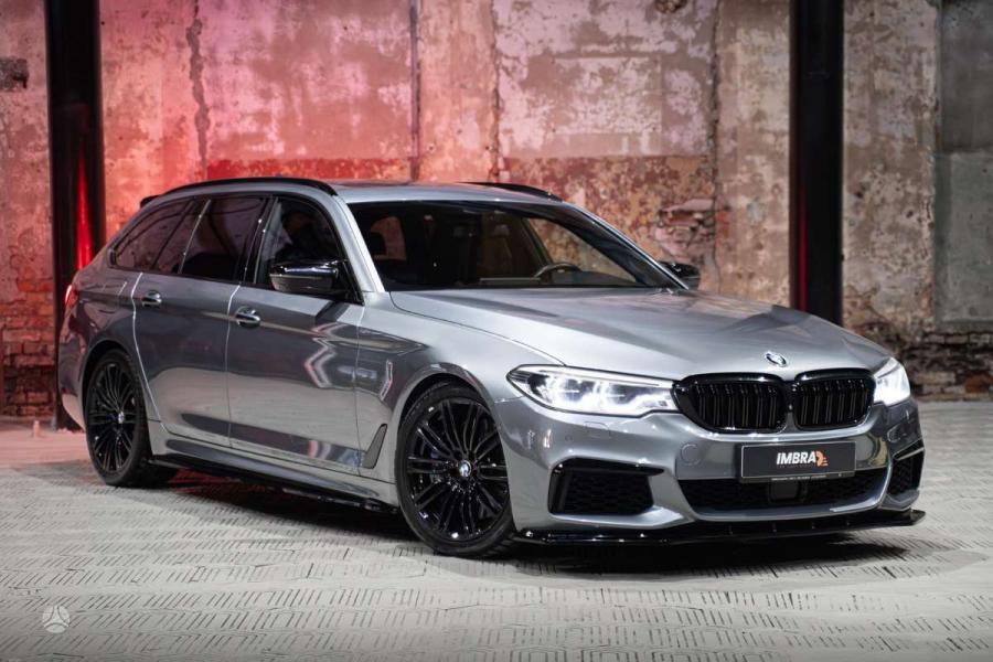 Pelēks BMW M550 2018 Kauņa, ar dzinēja tilpumu 3.00 L un nobraukumu 136 tūkst. km par 29000 €, foto 3 vietnē AUTOMOTO.COM.LV
