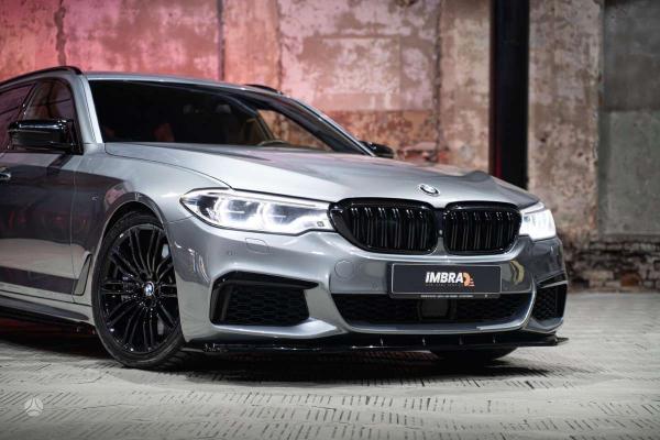 Pelēks BMW M550 2018 Kauņa, ar dzinēja tilpumu 3.00 L un nobraukumu 136 tūkst. km par 29000 €, foto 4 vietnē AUTOMOTO.COM.LV