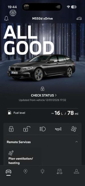 Grey BMW M550 2019 in Siauliai, with an engine capacity of 2.99 L and mileage of 114 thousand km for 29999 €, photo 40 on AUTOMOTO.COM.LV