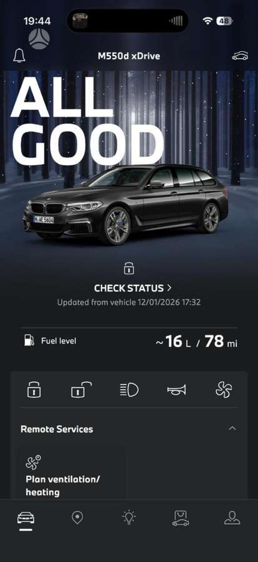 Grey BMW M550 2019 in Siauliai, with an engine capacity of 2.99 L and mileage of 114 thousand km for 29999 €, photo 40 on AUTOMOTO.COM.LV