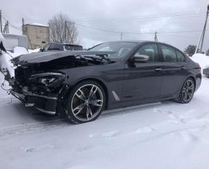 BMW M550 2018 in Vilnius, with an engine capacity of 4.40 L and mileage of 83 thousand km for 17500 €, photo 5 on AUTOMOTO.COM.LV