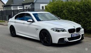 White BMW M550 2015 in Vilnius, with an engine capacity of 3.00 L and mileage of 274 thousand km for 15300 €, photo 9 on AUTOMOTO.COM.LV