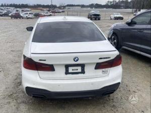 White BMW M550 2018 in Panevezys, with an engine capacity of 4.40 L and mileage of 167 thousand km for 14600 €, photo 16 on AUTOMOTO.COM.LV