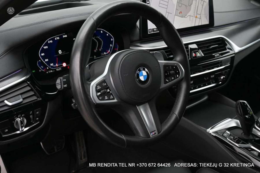 Белый БМВ M550 2021 в Кретинга, объемом двигателя 4.40 л и пробегом 84 тыс. км за 37999 €, фото 22 на AUTOMOTO.COM.LV