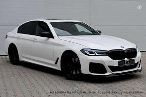 Белый БМВ M550 2021 в Кретинга, объемом двигателя 4.40 л и пробегом 84 тыс. км за 37999 €, фото  на AUTOMOTO.COM.LV