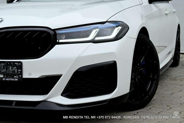 Balts BMW M550 2021 Kretinga, ar dzinēja tilpumu 4.40 L un nobraukumu 84 tūkst. km par 37999 €, foto 6 vietnē AUTOMOTO.COM.LV
