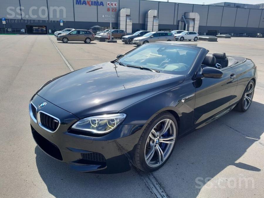 Black BMW M6 2016 in Riga, with an engine capacity of 4.40 L and mileage of 149 thousand km for 29999 €, photo 1 on AUTOMOTO.COM.LV