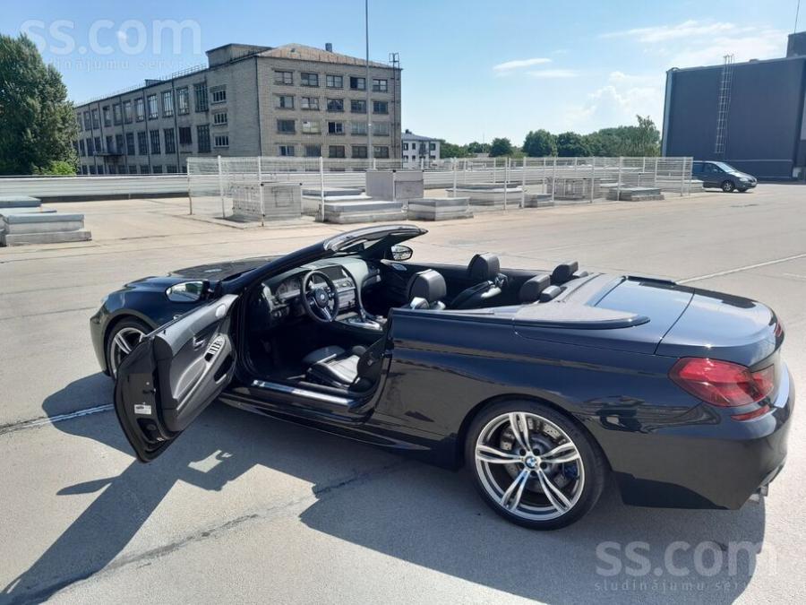 Black BMW M6 2016 in Riga, with an engine capacity of 4.40 L and mileage of 149 thousand km for 29999 €, photo 7 on AUTOMOTO.COM.LV