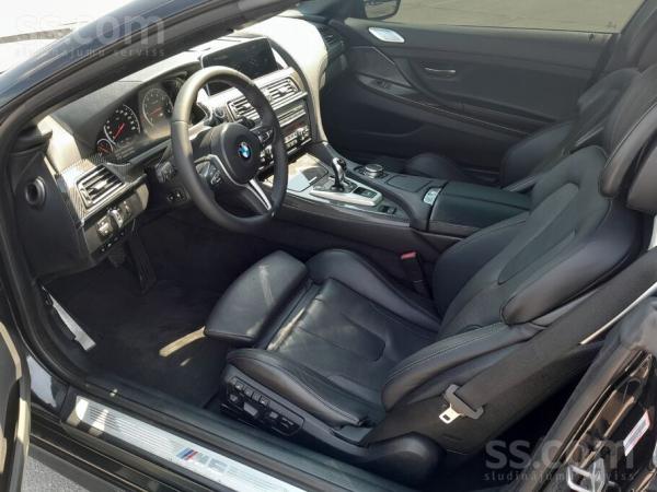 Melns BMW M6 2016 Rīga, ar dzinēja tilpumu 4.40 L un nobraukumu 149 tūkst. km par 29999 €, foto 7 vietnē AUTOMOTO.COM.LV