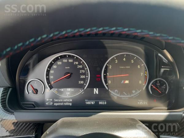 Melns BMW M6 2016 Rīga, ar dzinēja tilpumu 4.40 L un nobraukumu 149 tūkst. km par 29999 €, foto 8 vietnē AUTOMOTO.COM.LV