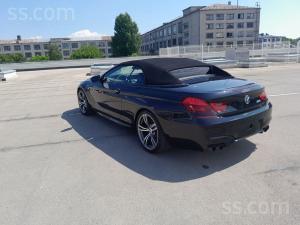 Black BMW M6 2016 in Riga, with an engine capacity of 4.40 L and mileage of 149 thousand km for 29999 €, photo 13 on AUTOMOTO.COM.LV