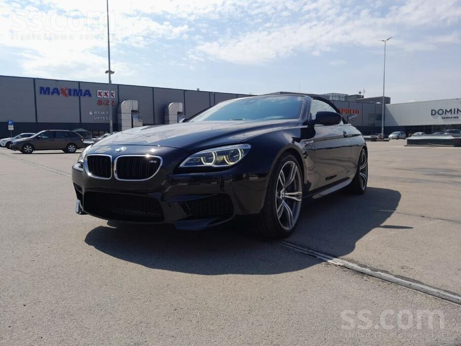 Black BMW M6 2016 in Riga, with an engine capacity of 4.40 L and mileage of 149 thousand km for 29999 €, photo 17 on AUTOMOTO.COM.LV