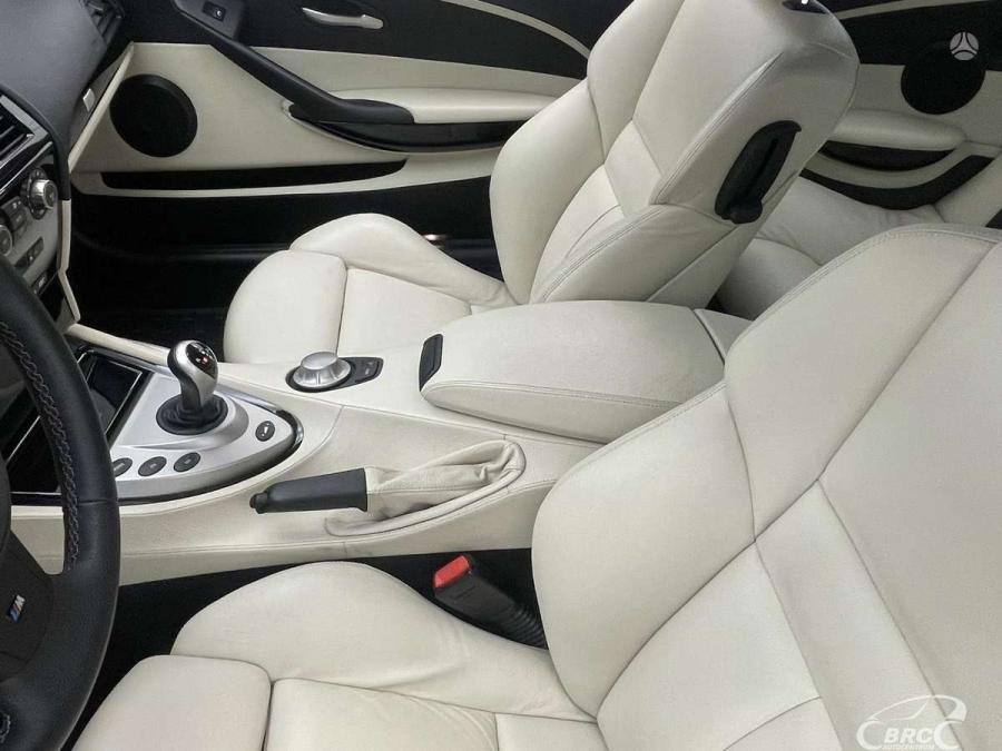 Melns BMW M6 2005 Viļņa, ar dzinēja tilpumu 5.00 L un nobraukumu 123 tūkst. km par 26500 €, foto 22 vietnē AUTOMOTO.COM.LV