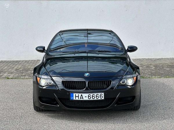 Melns BMW M6 2005 Rīga, ar dzinēja tilpumu 5.00 L un nobraukumu 132 tūkst. km par 21000 €, foto 1 vietnē AUTOMOTO.COM.LV