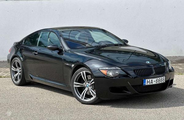Melns BMW M6 2005 Rīga, ar dzinēja tilpumu 5.00 L un nobraukumu 132 tūkst. km par 21000 €, foto 2 vietnē AUTOMOTO.COM.LV