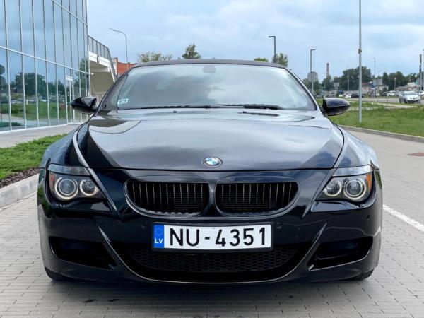 Melns BMW M6 2005 Rīga, ar dzinēja tilpumu 5.00 L un nobraukumu 129 tūkst. km par 20990 €, foto 1 vietnē AUTOMOTO.COM.LV