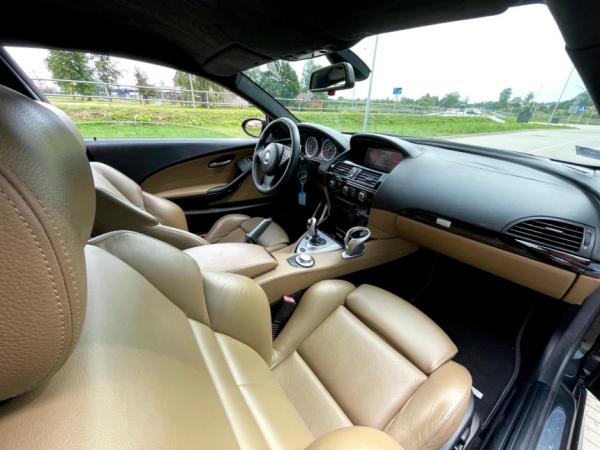 Melns BMW M6 2005 Rīga, ar dzinēja tilpumu 5.00 L un nobraukumu 129 tūkst. km par 20990 €, foto 9 vietnē AUTOMOTO.COM.LV