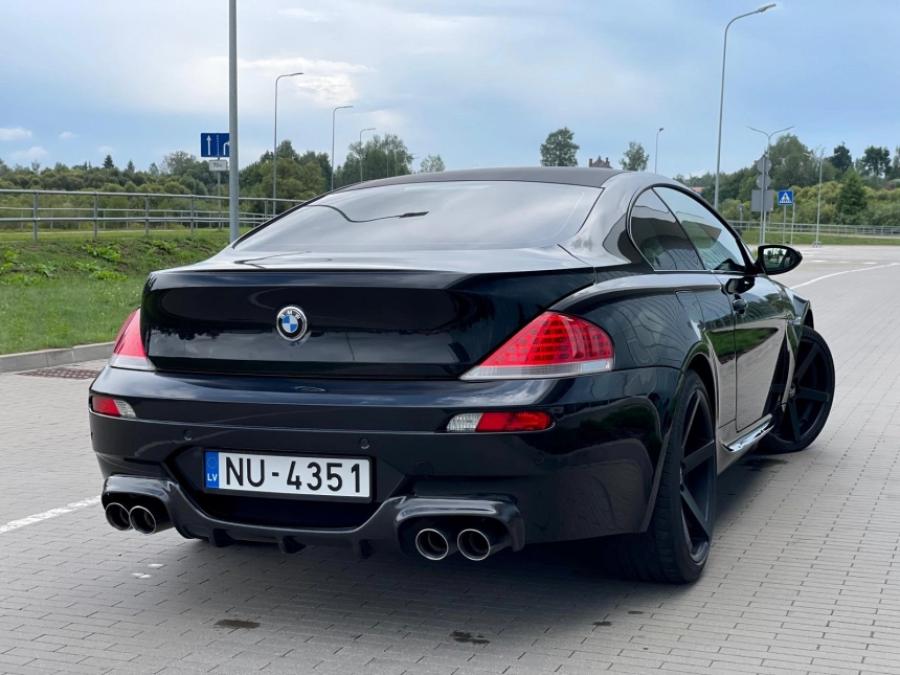 Melns BMW M6 2005 Rīga, ar dzinēja tilpumu 5.00 L un nobraukumu 129 tūkst. km par 20990 €, foto 14 vietnē AUTOMOTO.COM.LV