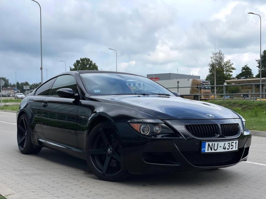 Melns BMW M6 2005 Rīga, ar dzinēja tilpumu 5.00 L un nobraukumu 129 tūkst. km par 20990 €, foto 15 vietnē AUTOMOTO.COM.LV