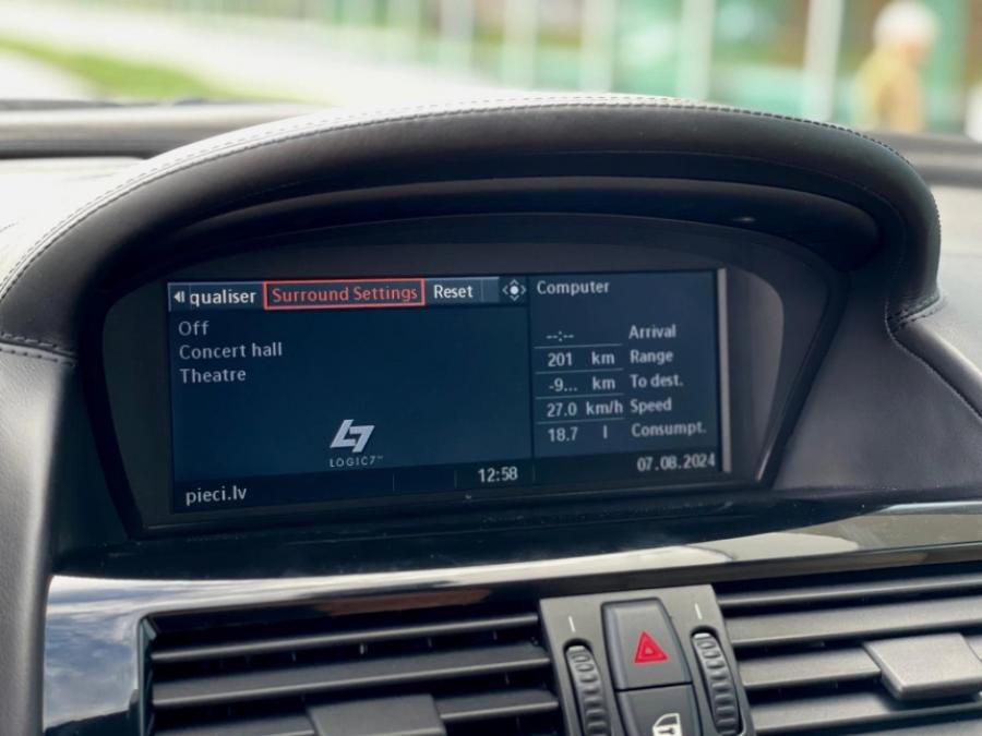 Melns BMW M6 2005 Rīga, ar dzinēja tilpumu 5.00 L un nobraukumu 129 tūkst. km par 20990 €, foto 19 vietnē AUTOMOTO.COM.LV