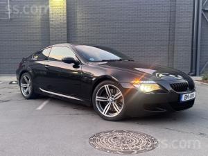 Melns BMW M6 2007 Rīga, ar dzinēja tilpumu 5.00 L un nobraukumu 144 tūkst. km par 21500 €, foto  vietnē AUTOMOTO.COM.LV