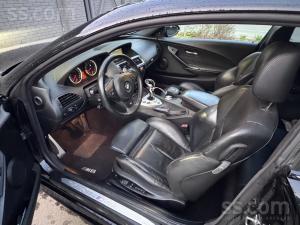 Melns BMW M6 2007 Rīga, ar dzinēja tilpumu 5.00 L un nobraukumu 144 tūkst. km par 21500 €, foto 9 vietnē AUTOMOTO.COM.LV