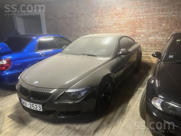 Melns BMW M6 2009 Bauska, ar dzinēja tilpumu 5.00 L un nobraukumu 161 tūkst. km par 32000 €, foto 1 vietnē AUTOMOTO.COM.LV