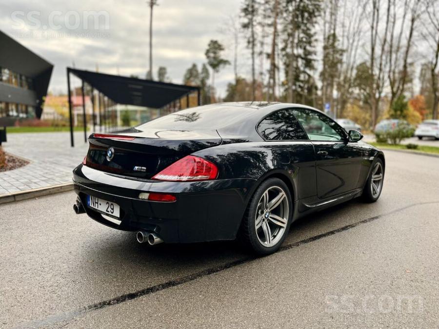 Melns BMW M6 2009 Ogre, ar dzinēja tilpumu 5.00 L un nobraukumu 130 tūkst. km par 23950 €, foto 4 vietnē AUTOMOTO.COM.LV