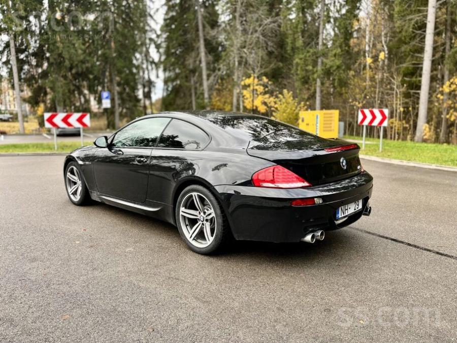 Melns BMW M6 2009 Ogre, ar dzinēja tilpumu 5.00 L un nobraukumu 130 tūkst. km par 23950 €, foto 5 vietnē AUTOMOTO.COM.LV