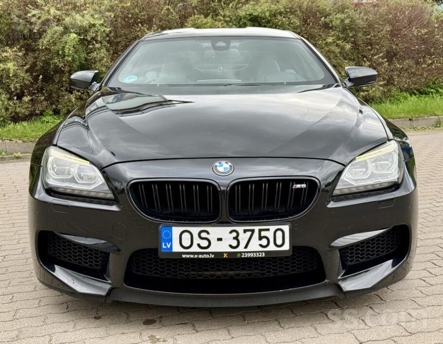Black BMW M6 2014 in Riga, with an engine capacity of 4.40 L and mileage of 182 thousand km for 24500 €, photo 3 on AUTOMOTO.COM.LV
