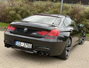Black BMW M6 2014 in Riga, with an engine capacity of 4.40 L and mileage of 182 thousand km for 24500 €, photo 11 on AUTOMOTO.COM.LV