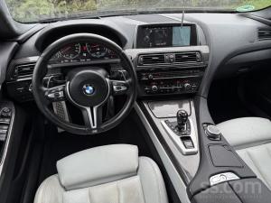Black BMW M6 2014 in Riga, with an engine capacity of 4.40 L and mileage of 182 thousand km for 24500 €, photo 13 on AUTOMOTO.COM.LV