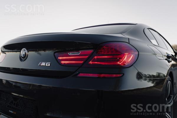 Melns BMW M6 2016 Rīga, ar dzinēja tilpumu 4.40 L un nobraukumu 148 tūkst. km par 27000 €, foto 2 vietnē AUTOMOTO.COM.LV