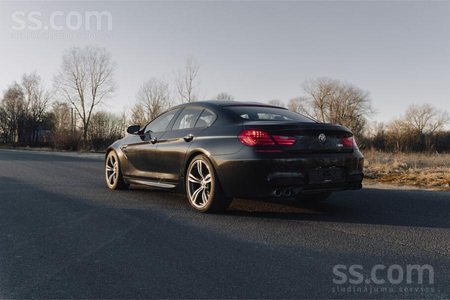 Black BMW M6 2016 in Riga, with an engine capacity of 4.40 L and mileage of 148 thousand km for 27000 €, photo 6 on AUTOMOTO.COM.LV