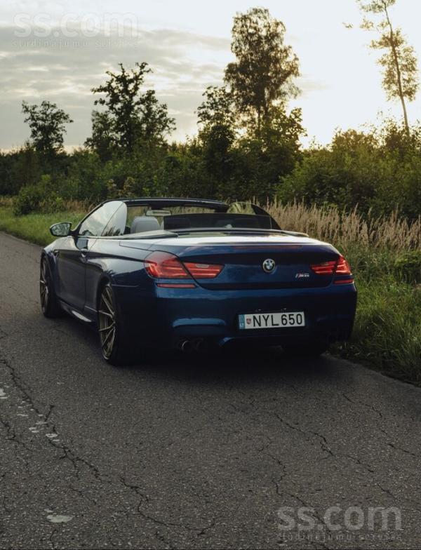 Blue BMW M6 2013 in Liepaja, with an engine capacity of 4.40 L and mileage of 170 thousand km for 22000 €, photo 3 on AUTOMOTO.COM.LV