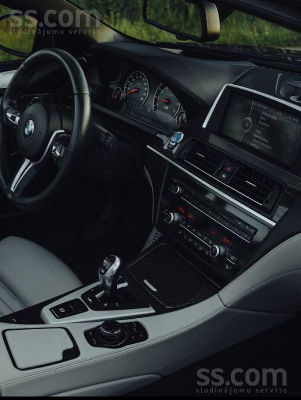 Blue BMW M6 2013 in Liepaja, with an engine capacity of 4.40 L and mileage of 170 thousand km for 22000 €, photo 8 on AUTOMOTO.COM.LV