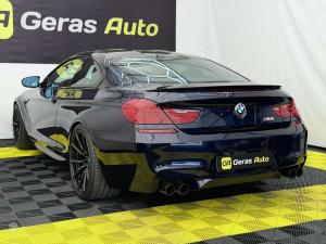 Blue BMW M6 2017 in Vilnius, with an engine capacity of 4.40 L and mileage of 145 thousand km for 32400 €, photo 7 on AUTOMOTO.COM.LV