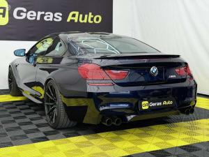 Blue BMW M6 2017 in Vilnius, with an engine capacity of 4.40 L and mileage of 145 thousand km for 32400 €, photo 7 on AUTOMOTO.COM.LV