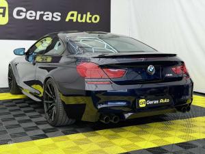 Blue BMW M6 2017 in Vilnius, with an engine capacity of 4.40 L and mileage of 145 thousand km for 32350 €, photo 7 on AUTOMOTO.COM.LV