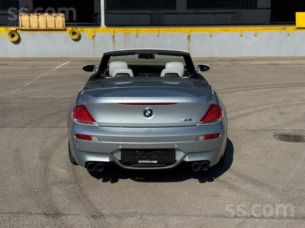 BMW M6 2007 in Riga, with an engine capacity of 5.00 L and mileage of 111 thousand km for 21490 €, photo 3 on AUTOMOTO.COM.LV