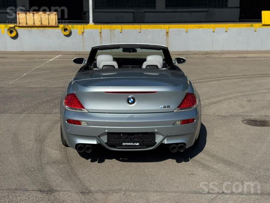 BMW M6 2007 in Riga, with an engine capacity of 5.00 L and mileage of 111 thousand km for 21490 €, photo 4 on AUTOMOTO.COM.LV